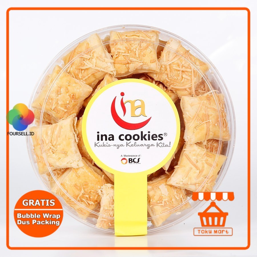 Jual Ina Cookies - Cheese Stick Kemasan Toples Reguler 115gr (PACKING ...