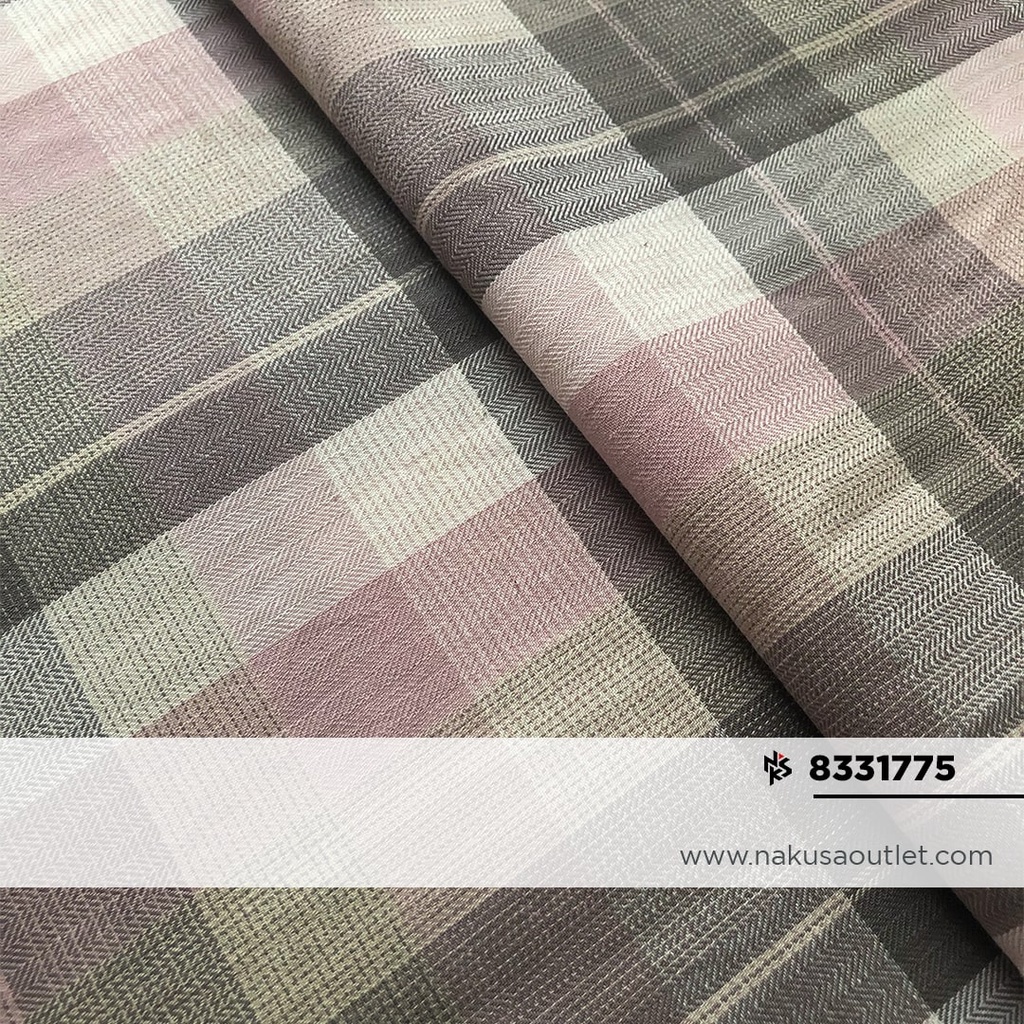 Jual Kain Katun Combed 30s Premium Motif Kotak Benang Warna (Yarn Dyed ...