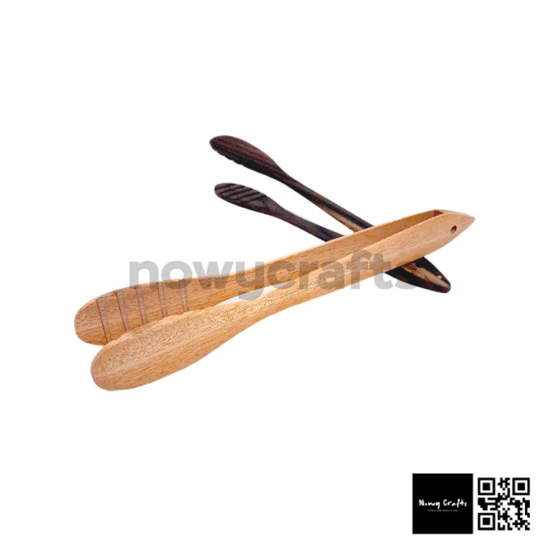 Jual WOODEN TONGS / CAPIT AESTHETIC PENJEPIT MAKANAN / PENCAPIT KAYU ...