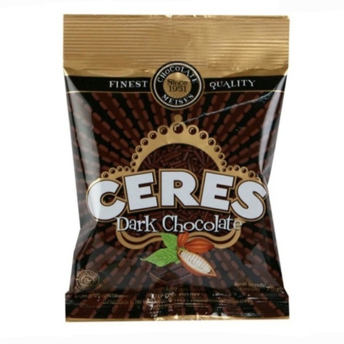 Jual Ceres Meses Meises Dark Chocolate Coklat Hagelslag 75gr 75gram 75 ...
