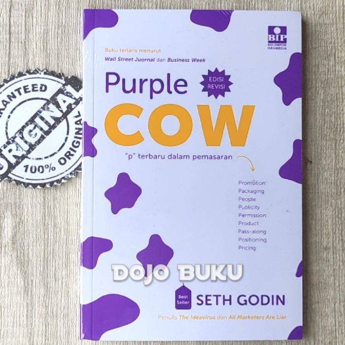 Jual Buku Purple Cow by Seth Godin | Shopee Indonesia