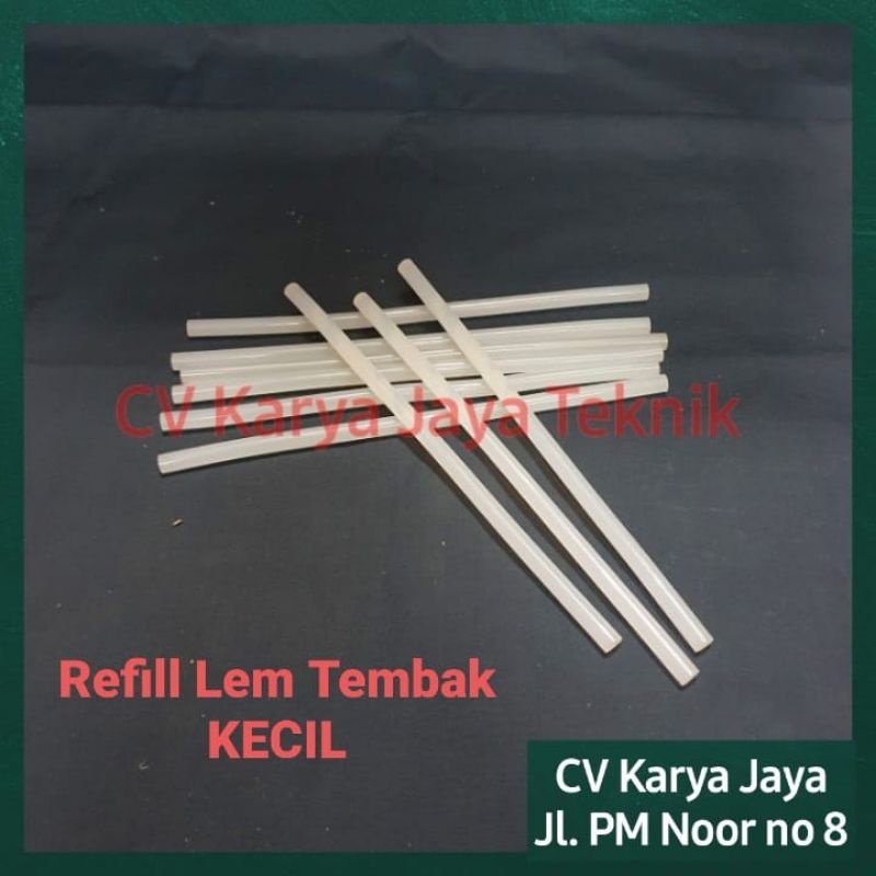 Jual Isi Lem Tembak Kecil / Refil Lem Bakar Glue Gun | Shopee Indonesia