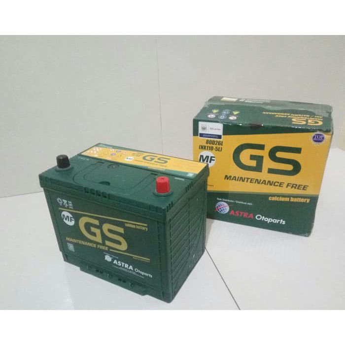 Jual AKI MOBIL TOYOTA FORTUNER DIESEL GS ASTRA MF/KERING 80D26L 12V/69AH | Shopee Indonesia