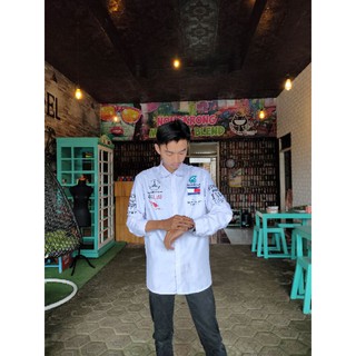 Jual Realpict Kemeja Mercedes Petronas F1 Original Merchendise 100% ...