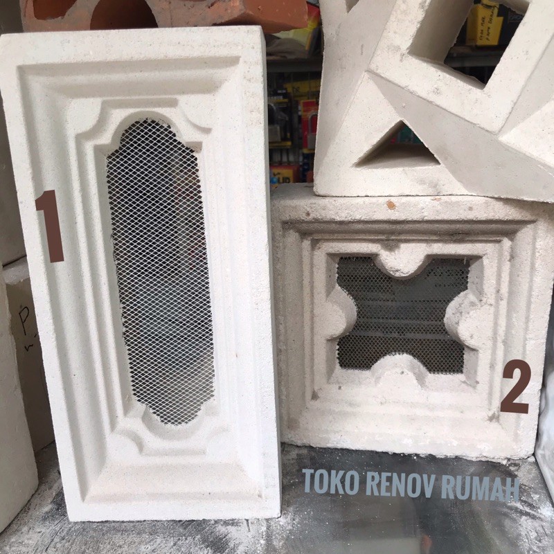 roster kawat nyamuk / loster beton/ roster minimalis /jalusi / lubang ...