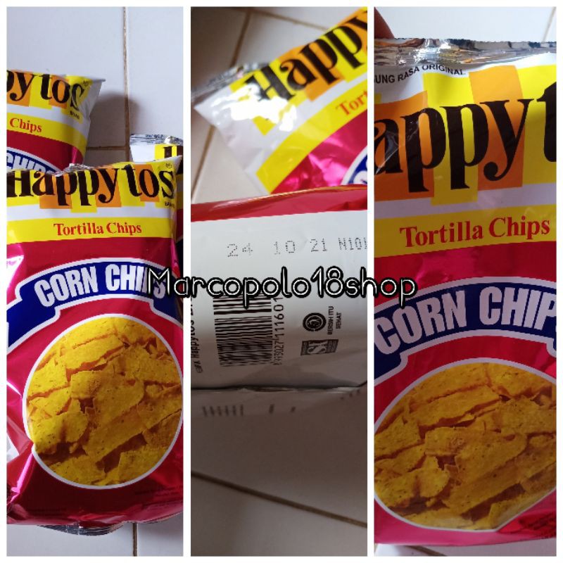 Jual Happy tos Corn Chips Rasa Original | Shopee Indonesia