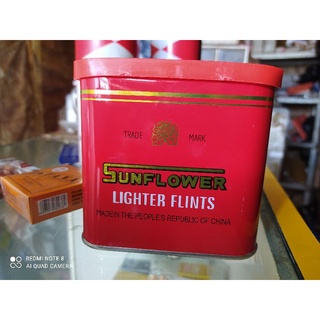 Jual batu api batu korek api sunflower 1kaleng | Shopee Indonesia