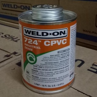 Jual LEM PIPA CPVC - WELD ON 724 UKURAN 473ML | Shopee Indonesia