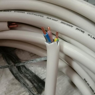 Jual Kabel Eterna Nym 3X4 // Kabel Tufur // Kabel Tupur Isi 3 Ukuran ...