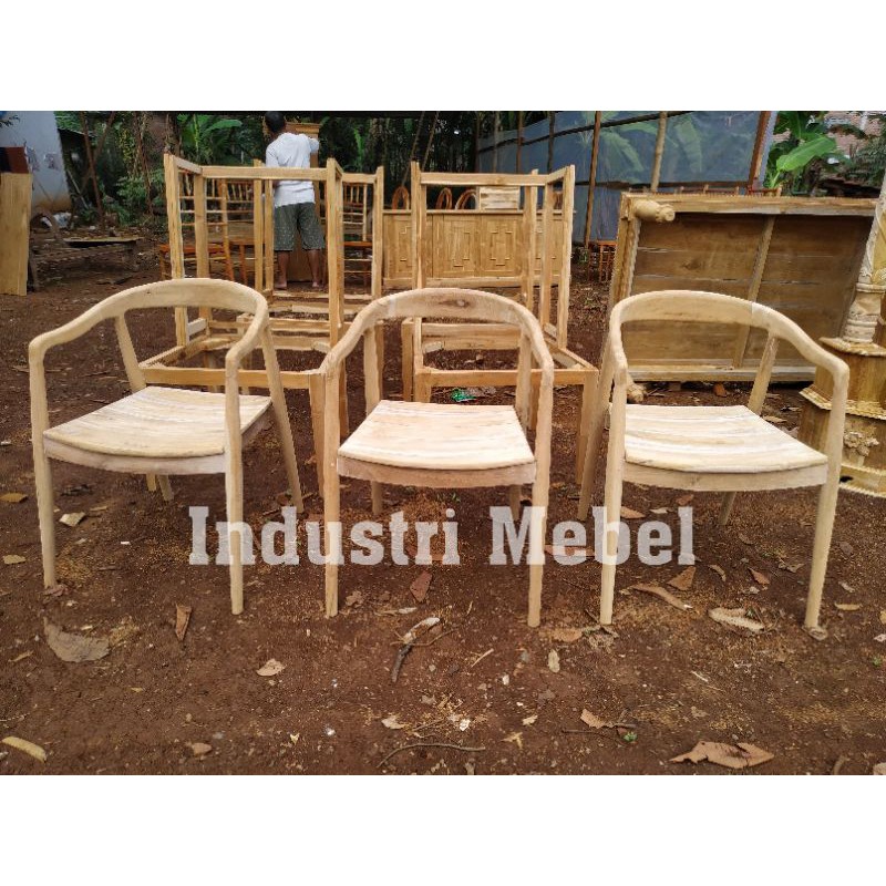 Jual Kursi Cafe Restoran Harga Murah - Kursi Makan Selly - Kursi Caffe Sely Kayu Jati Jepara ...