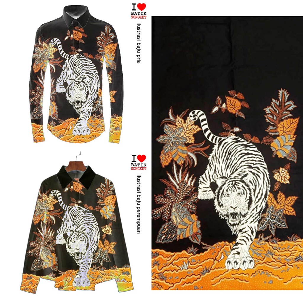 Jual KATUN IWAN TIRTA PRINT KOMBINASI MOTIF 10 BAHAN KAIN BATIK SOLO ...