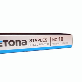 Jual Isi hecter Etona No.10/Staple Etona No.10 (isi 20 pack) | Shopee ...
