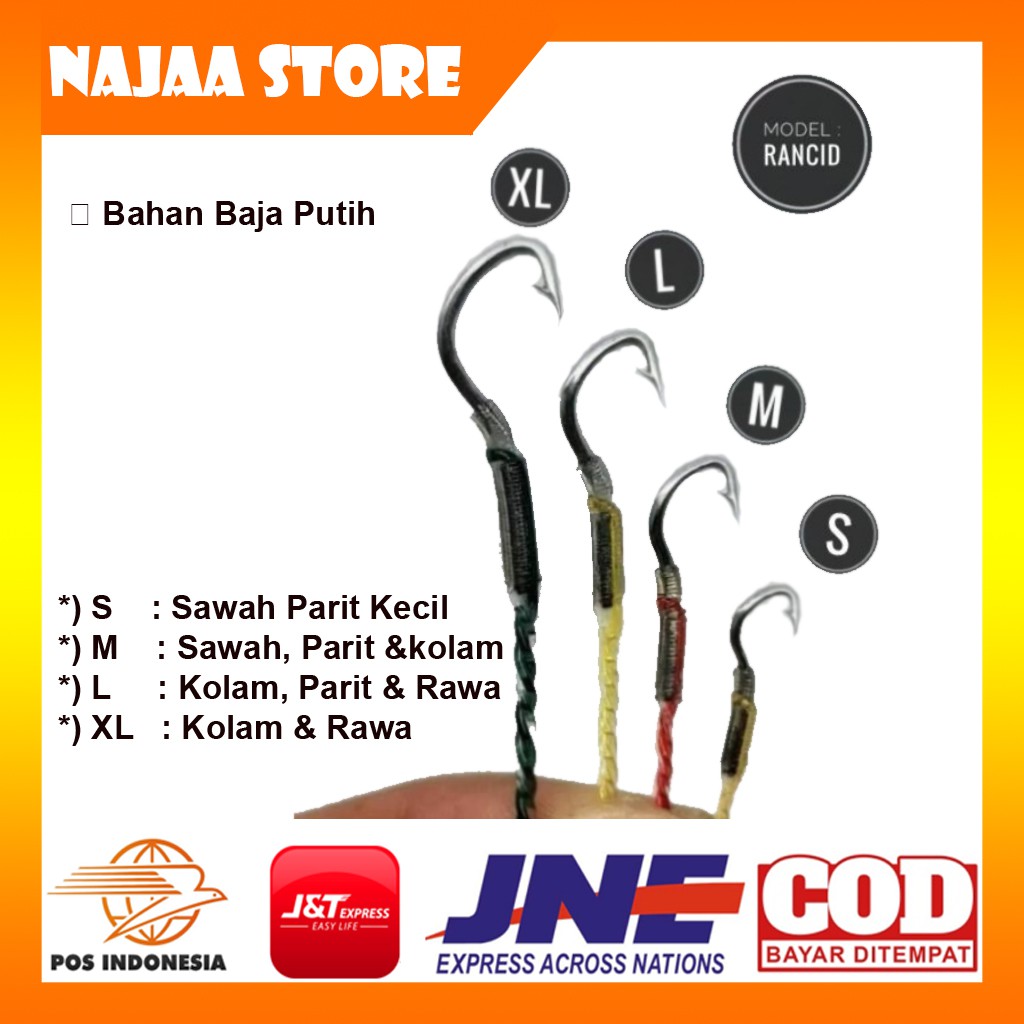 Jual Best Sellet Pancing Urek Belut Model Rancid (Siap Pakai) Urek ...