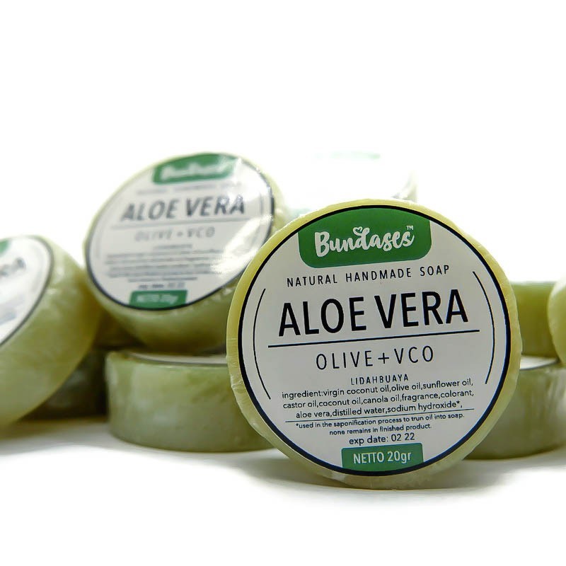 Jual DIST RESMI - BUNDASES - Sabun Aloe vera VCO + OLIVE / Sabun batang ...