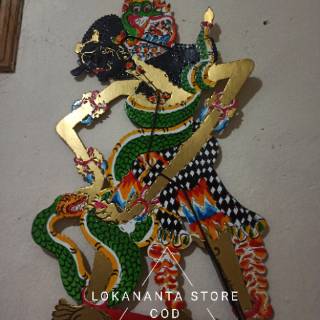 Jual WAYANG KULIT BIMA SUCI Wayang BAHAN DUPLEK 65x32 cm | Shopee Indonesia