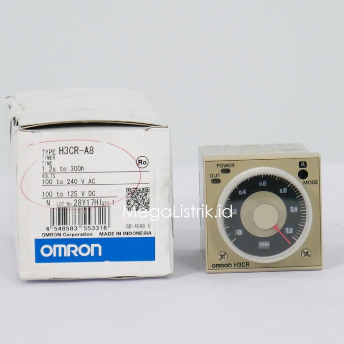Jual Omron Timer Analog 8 Pin / Kaki H3CR-A8 Original | Shopee Indonesia