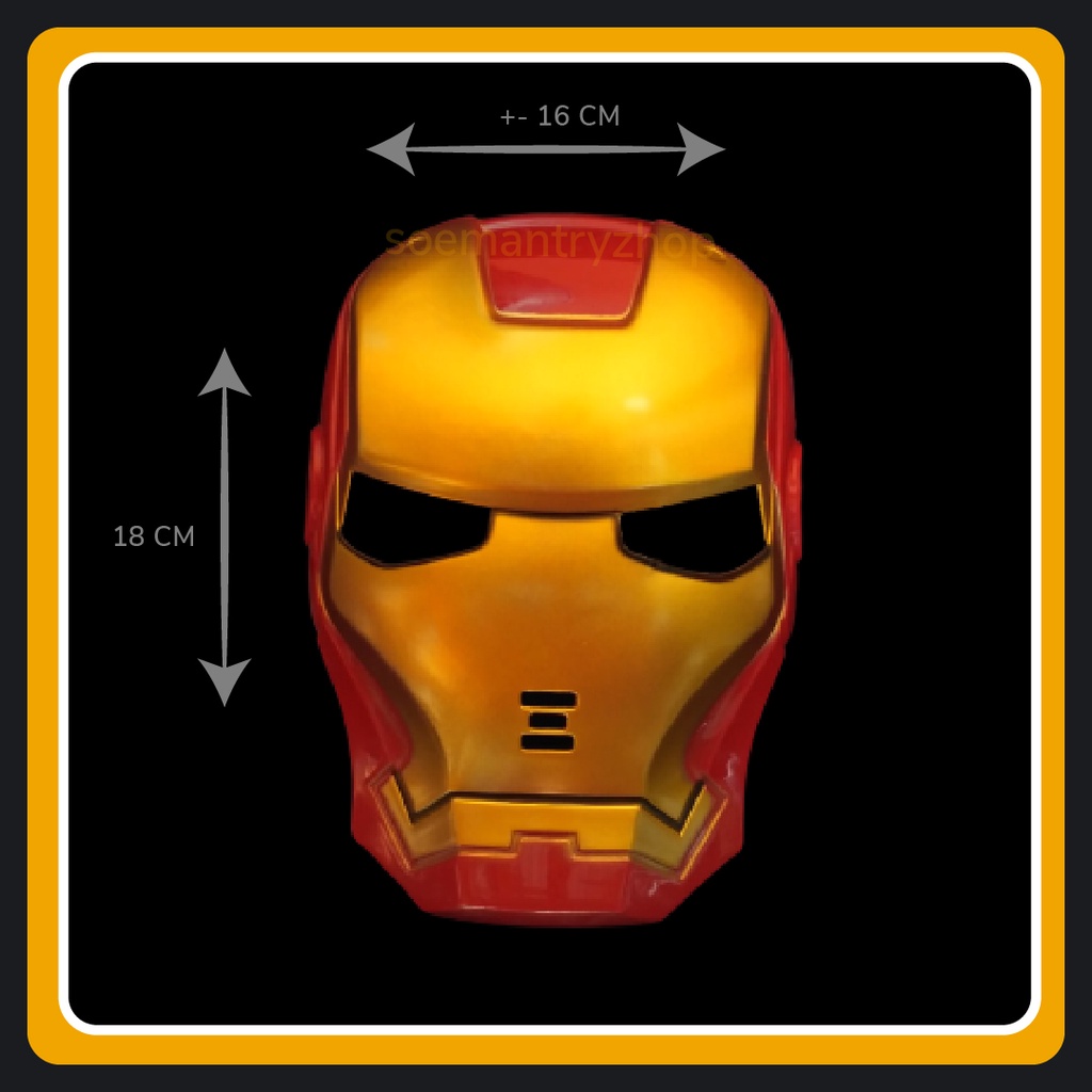 Jual Topeng Iron Man Mainan Anak Murah Meriah Superhero Marvel Topeng ...