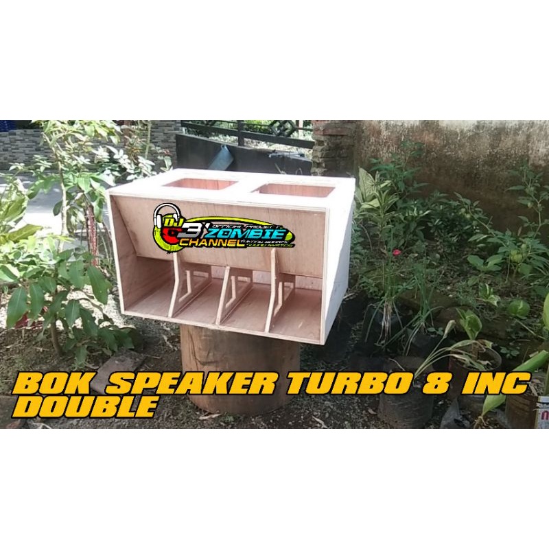 Jual BOK SPEAKER TURBO 8 INC DOUBLE | Shopee Indonesia