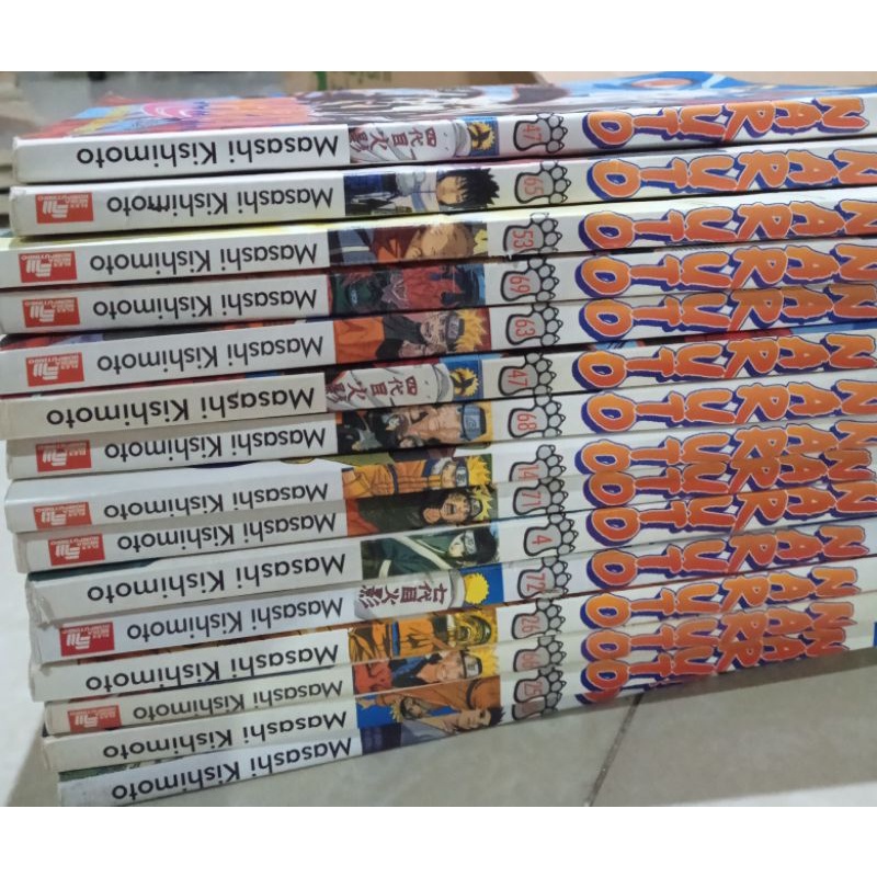 Jual komik bekas NARUTO (dijual satuan) | Shopee Indonesia