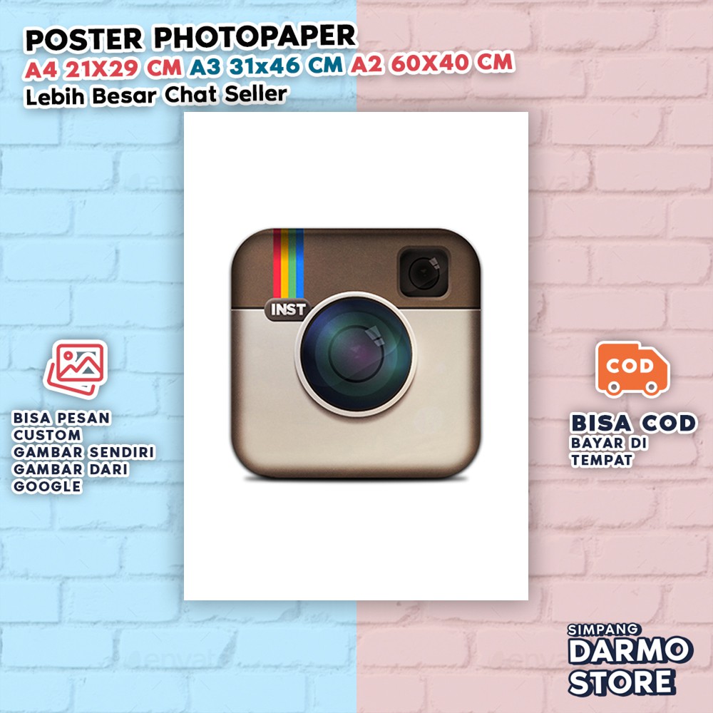 Jual Poster Instagram Hiasan Dinding Hypebeast Hypebis Hype Anak Kos ...