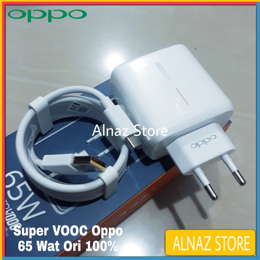 Jual ORIGINAL Charger Oppo Reno 5 Reno 6 Reno 7 Ori 100% Super VOOC 65 ...