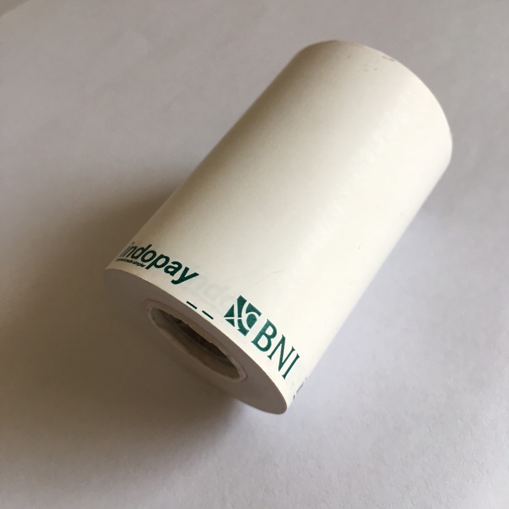 Jual Kertas thermal struk EDC Logo BNI INDOPAY ukuran 57x20 Murah ...