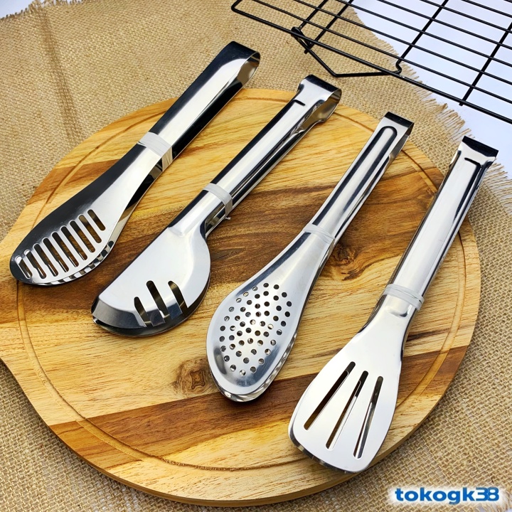 Jual Capit Makanan Stainless 10 inch ( TONG ) | Shopee Indonesia