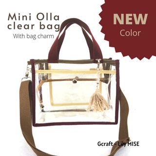 Jual clear mini olla bag - tas pvc transparan - tas mini transparan ...