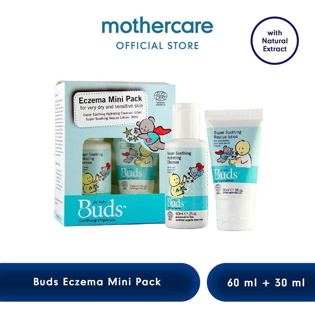 Jual Buds Organics Eczema Mini Pack - Krim Perawatan dan Perlindungan ...