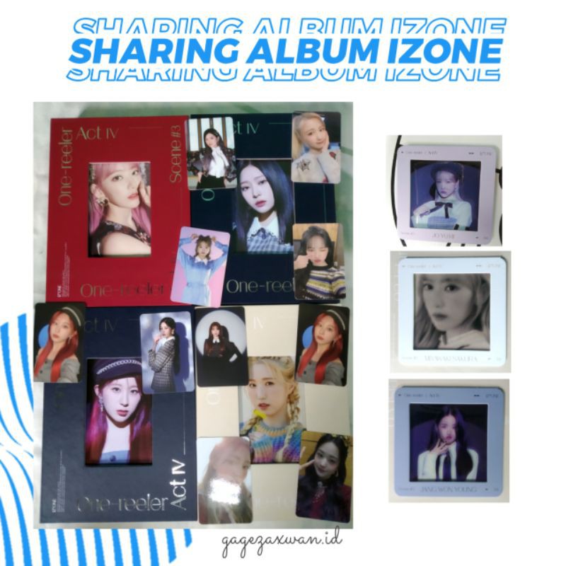 Jual ALBUM IZONE IZ*ONE ONE REELER ACT IV MINI ALBUM ALL VERSION (BACA DESKRIPSI!) Indonesia ...
