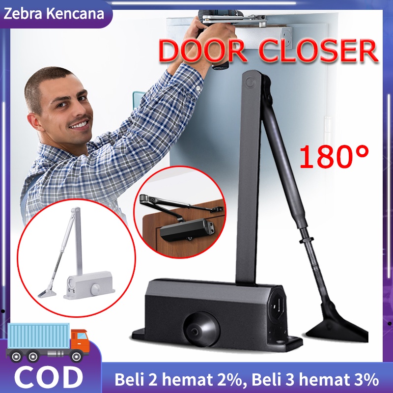Jual [COD]Door Closer Door Closer merk Brilon Hold Open/Otomatis DOOR ...