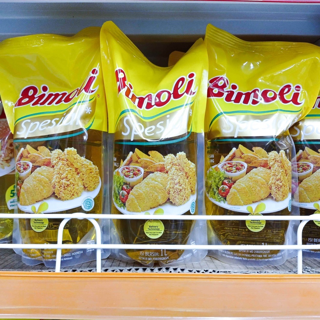 Jual BIMOLI SPESIAL MINYAK GORENG REFILL 1L | Shopee Indonesia