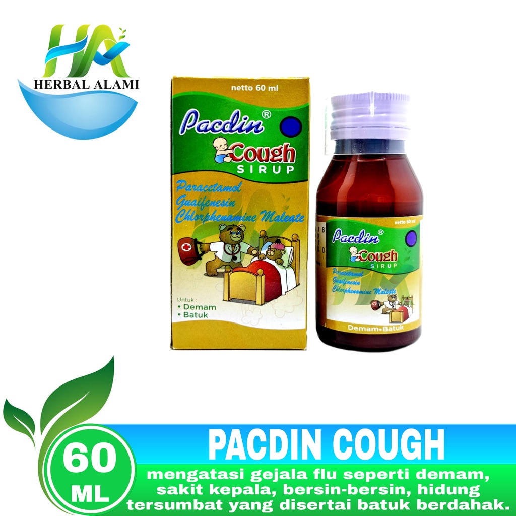 Jual Pacdin Cough Syrup 60 ml - Obat Batuk & Demam | Shopee Indonesia