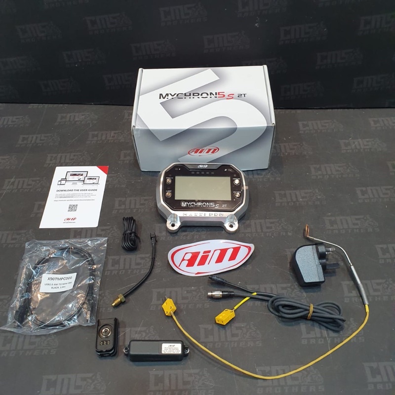 Jual Mychron 5 2T AIM Data Looger Lap Timer Set Bracket CNC PNP Ninja ...