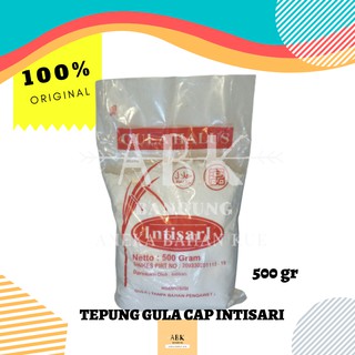 Jual GULA TEPUNG / GULA HALUS CAP INTISARI 500 GR | Shopee Indonesia