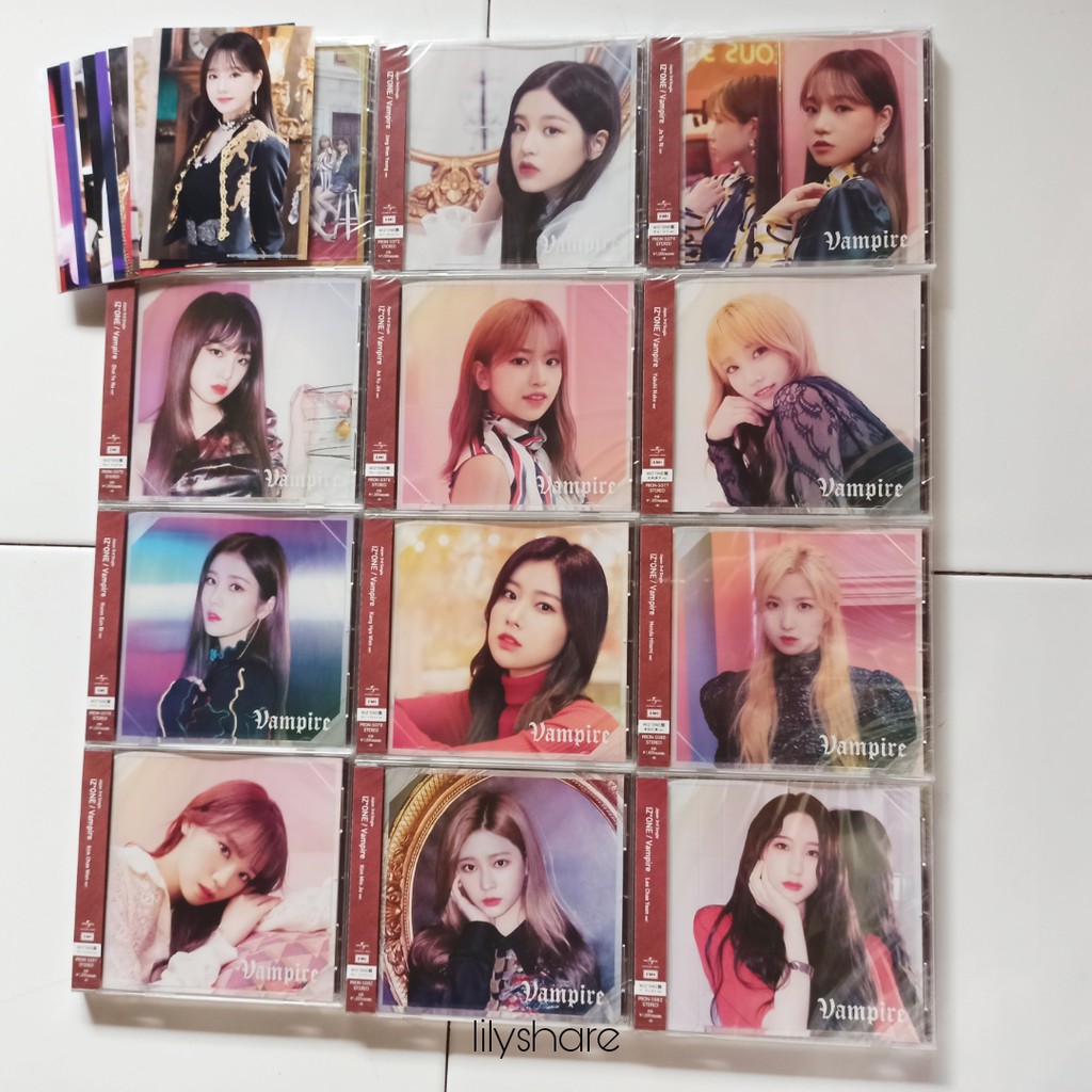 Jual IZ*ONE Vampire CD WIZONE ver Japan Single Album IZONE Indonesia ...