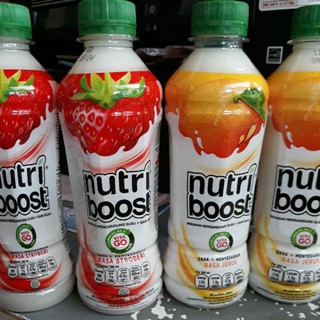 Jual Minuman Susu Rasa Buah NUTRIBOOST Orange Botol 300ml (1 Botol ...