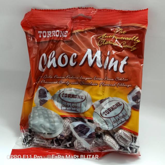 Jual PERMEN TORRONE COKLAT MINT JADUL | Shopee Indonesia
