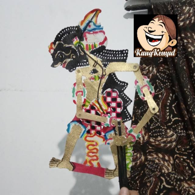 Jual Wayang kulit werkudoro/brotoseno, kidangan30cm | Shopee Indonesia