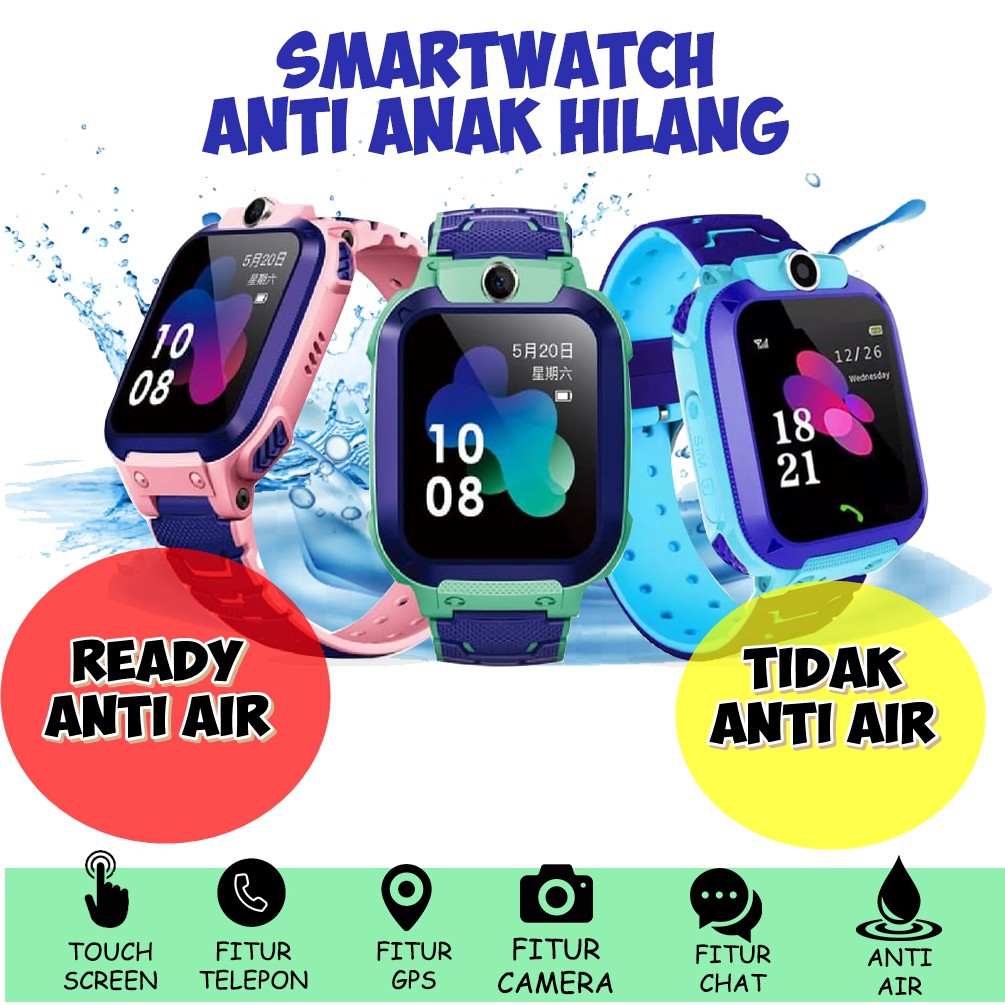Jual [BAYAR DITEMPAT] ANTI AIR Jam Tangan Imo IPX4 Q12 Waterproof ...