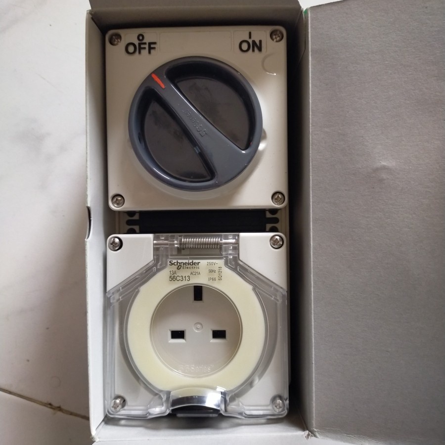 Schneider 2G13A Weatherproof Switch Socket (56C313/2) | atelier-yuwa ...