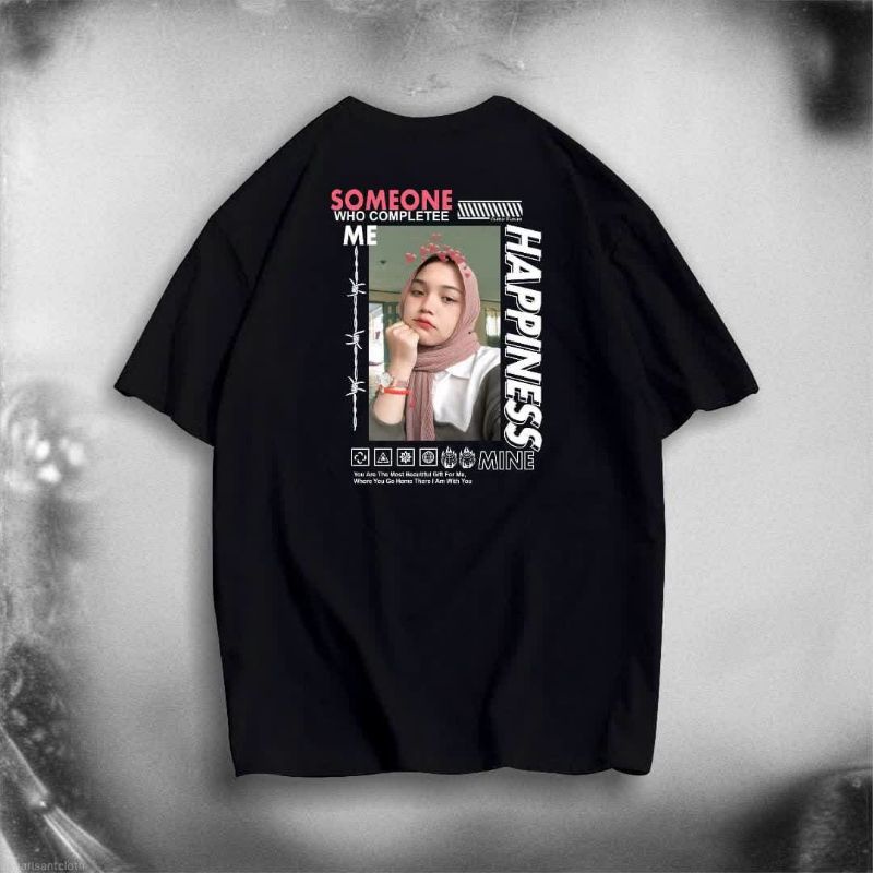 Jual BAJU Kaos Custom Foto Bucin Aesthetic Streetwear / Kaos Viral ...