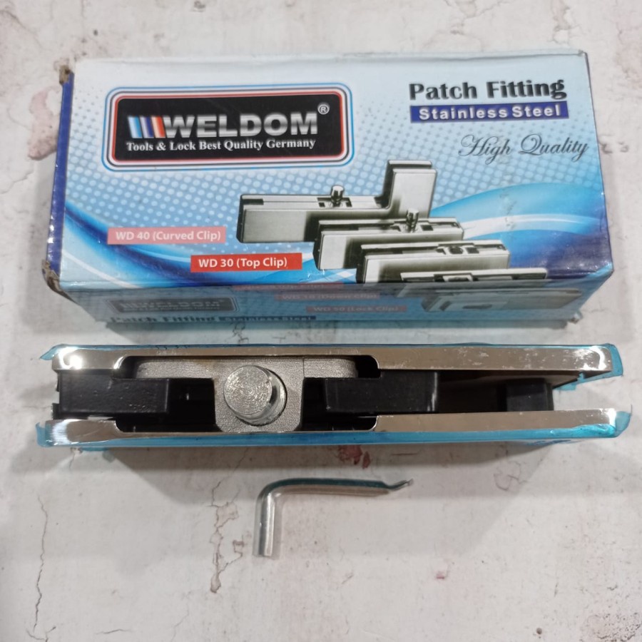 Jual Patch Fitting PT 30 / WD 30 Top Fitting Engsel Pintu Kaca PT30 ...