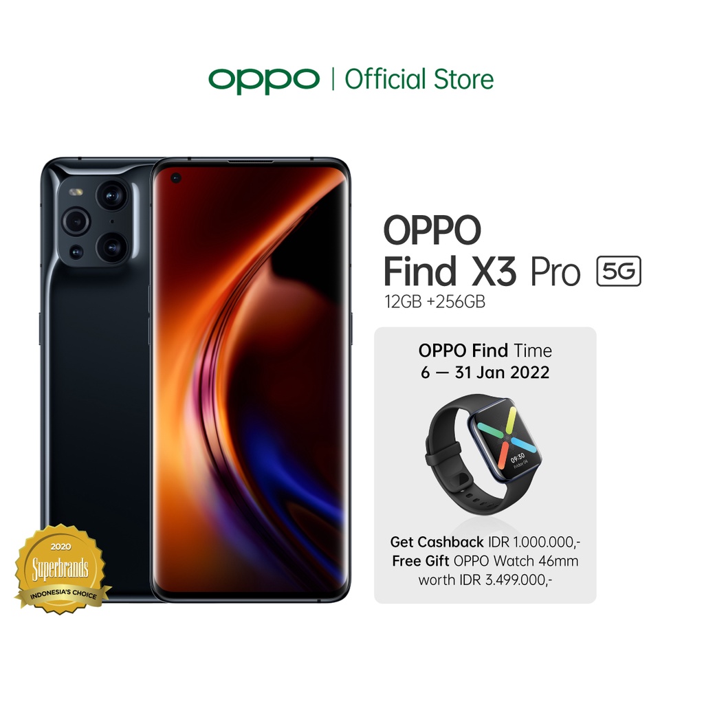 OPPO Find X3 Pro 5G 12/256GB [50MP Quad Camera, 60x Zoom Microlense ...