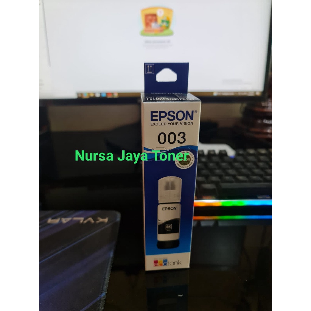Jual Tinta EPSON 003 Black ORIGINAL | Shopee Indonesia