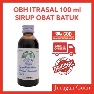 Jual OBH ITRASAL 100 ml SIRUP OBAT BATUK BERDAHAK / MENGENCERKAN DAHAK ...