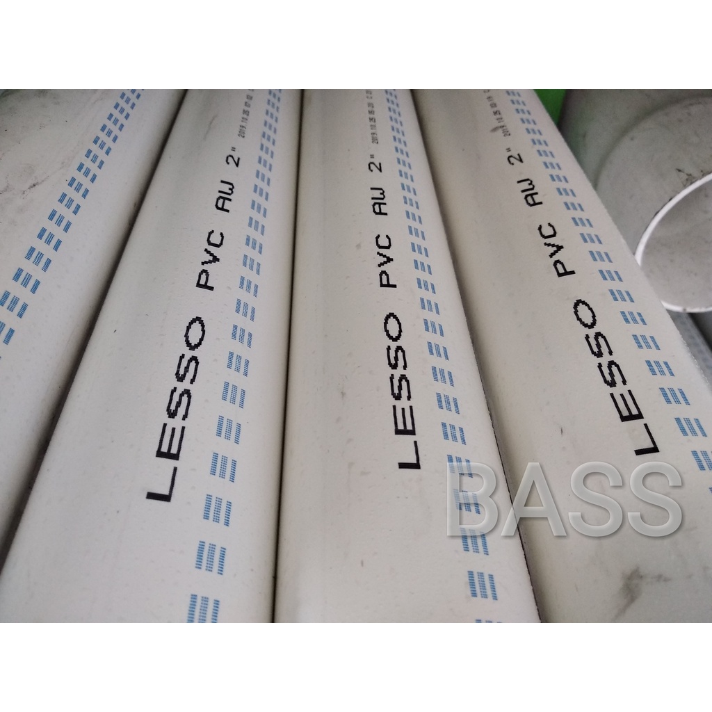 Jual Pipa PVC LESSO AW 60mm 2" inch Tebal 2.60mm Panjang 4 Meter Pipa PVC Standar | Shopee Indonesia