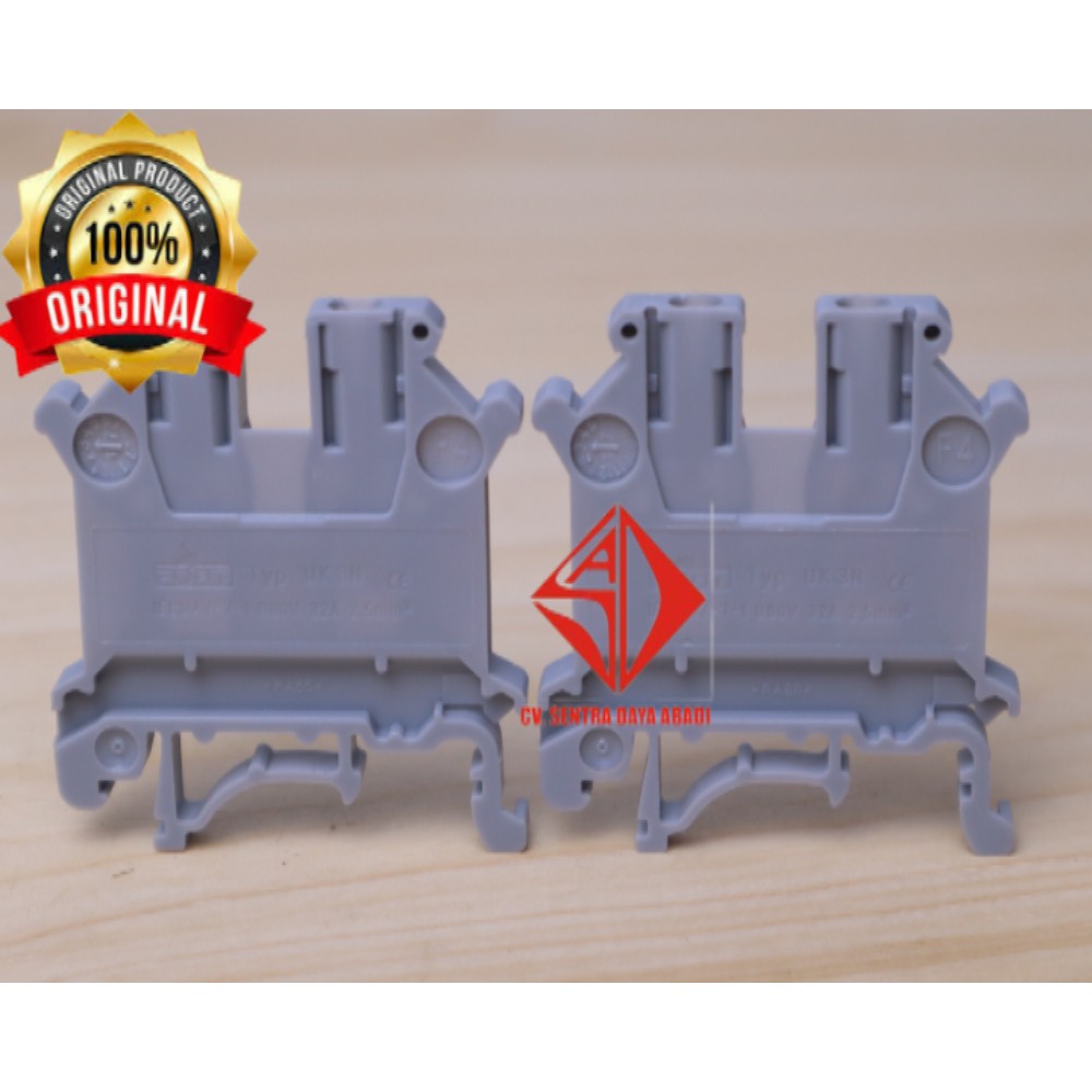 Jual Terminal Block TUK 3N M3 2.5mm - Warna Grey | Shopee Indonesia