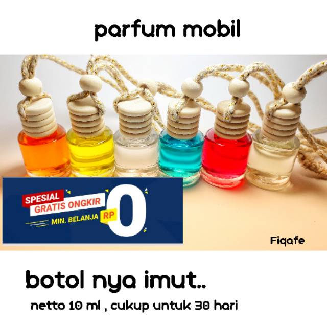 Jual Parfum mobil gantung | car freshener 10 ml murah Indonesia|Shopee ...