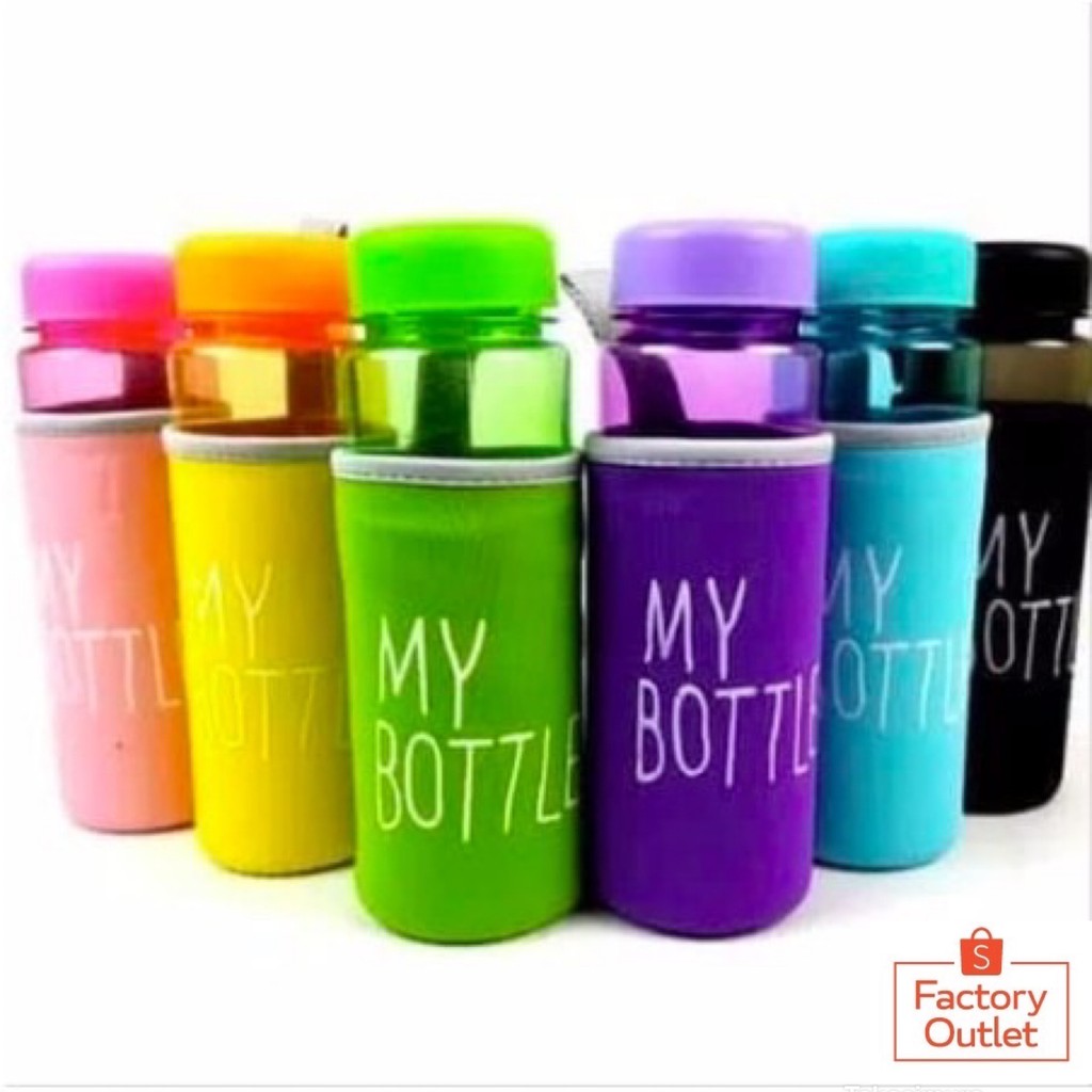 Jual Botol My Bottle MYBOTTLE WARNA BUSA BOTOL MINUM POUCH BUSA - BOTOL ...